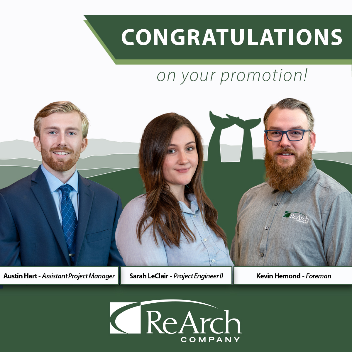 ReArch Promotes Three - ReArch